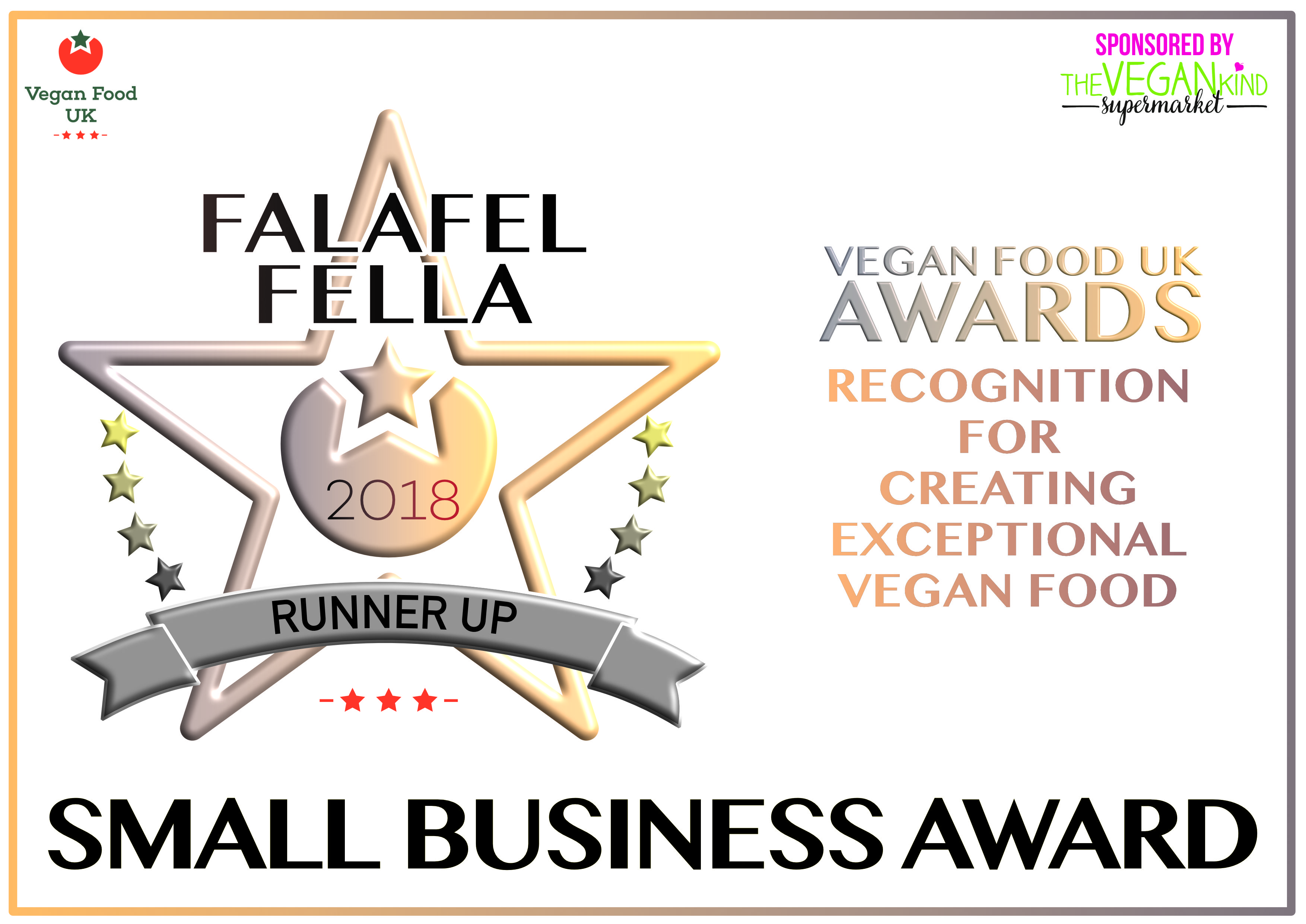 Vegan Food UK awards – Falafel Fella